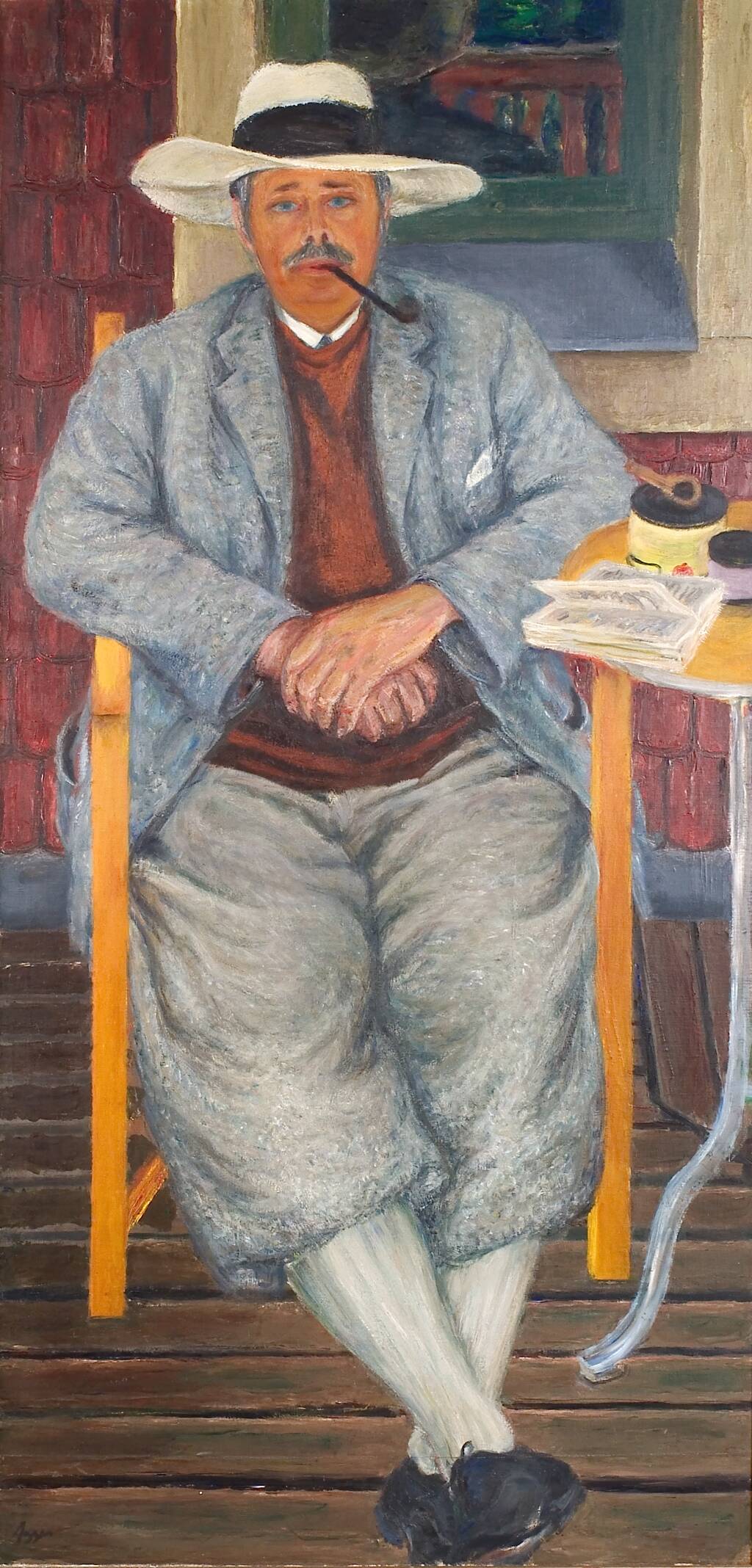 Onkel Hugo fra Vansittart, 1932, Knud Agger | SMK Open