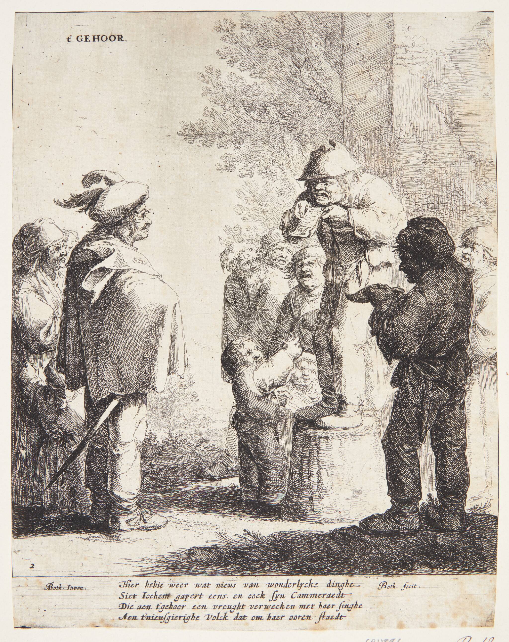 Høresansen, 1610 – 1650, Jan Both, Andries Both | SMK Open