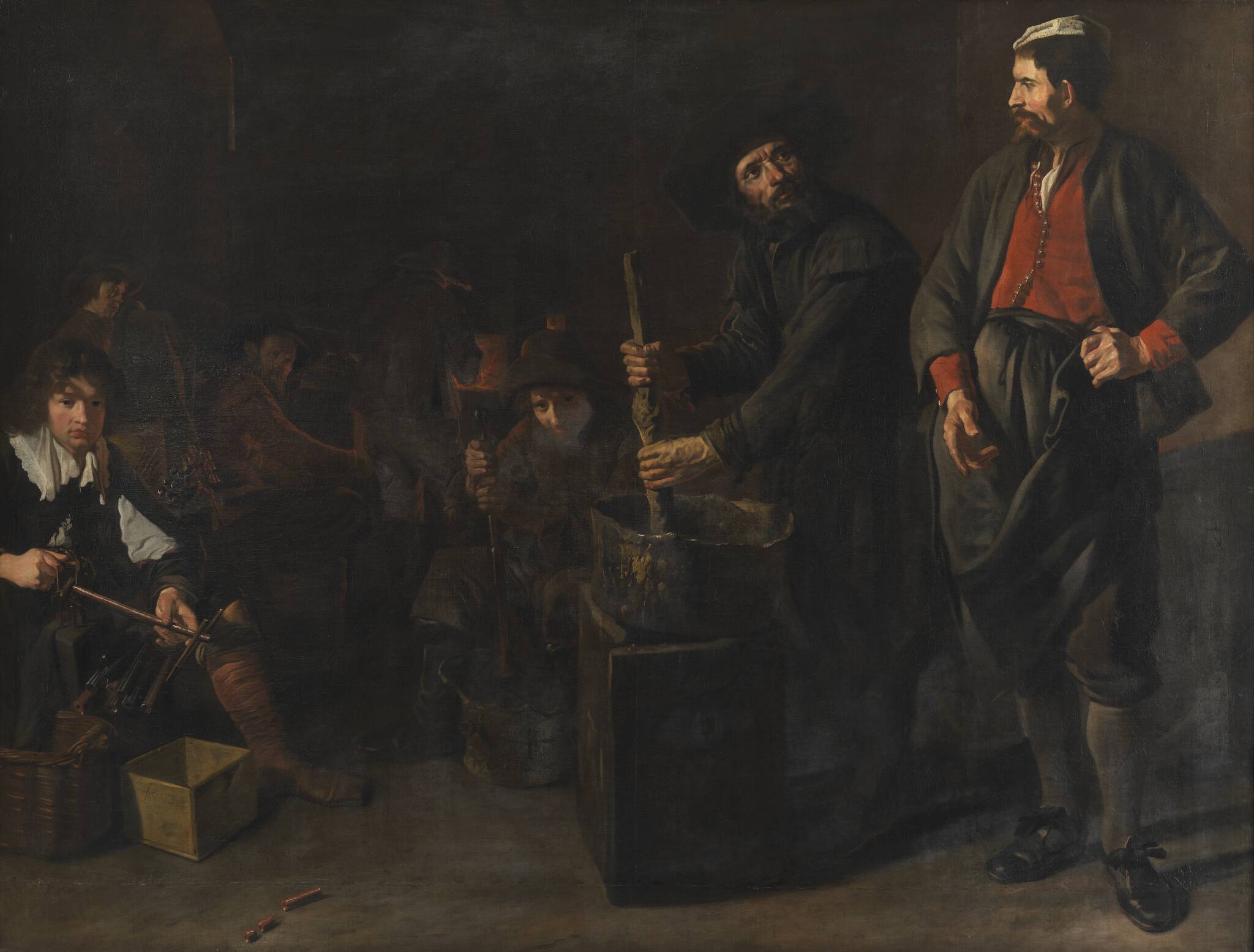 En glas-koralfabrik, 1629 – 1670, Jacob van Loo | SMK Open