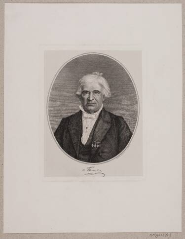 C. Molbech, 1874, Julius Magnus-Petersen, J.V. Gertner | SMK Open