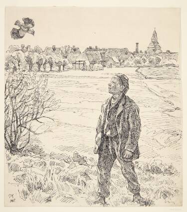 Kaninmanden, 1909, Peter Hansen | SMK Open