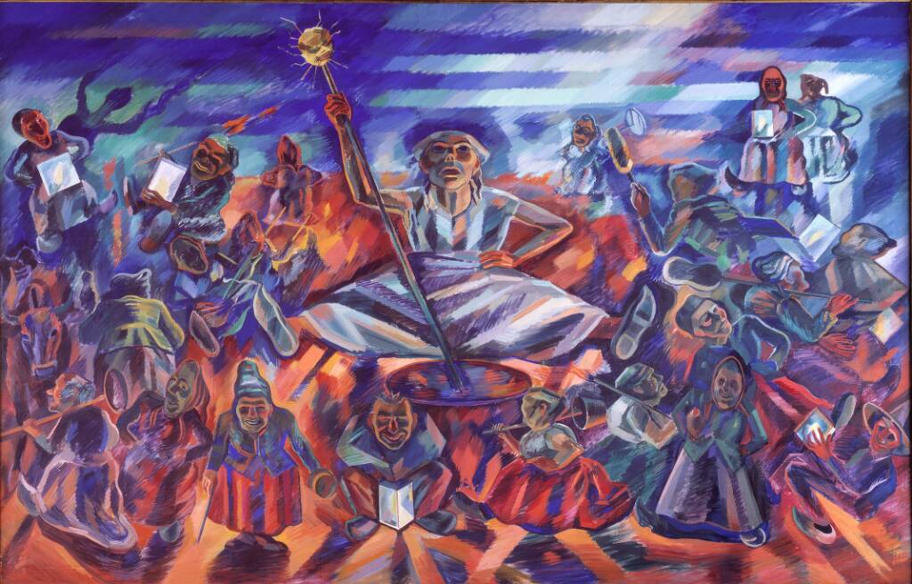 Mosekonen brygger. Legende, 1926 – 1928, William Scharff | SMK Open