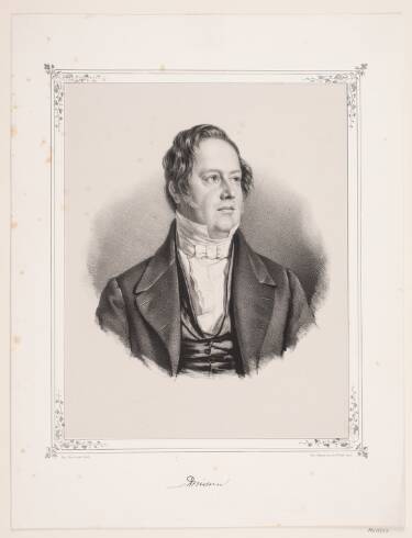 Ditlev Petersen, 1840, Johann Martin Graack, Det Kongelige Stentrykkeri ...