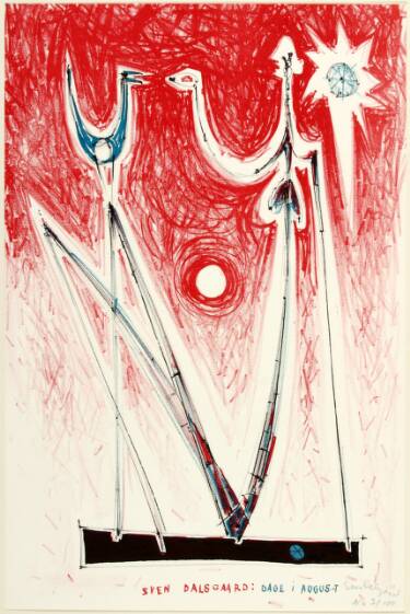 Flag og billede (Konklusion I af II), 1967, Sven Dalsgaard | SMK Open