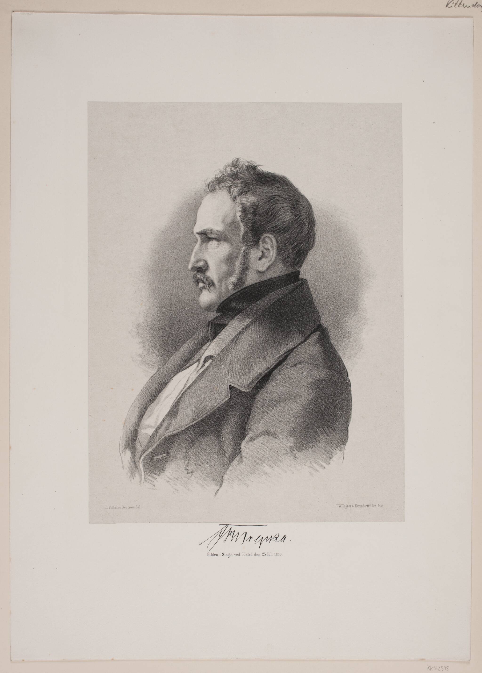 J. C. M. Trepka, 1850 – 1892, I.W. Tegner & Kittendorffs Lithografiske ...