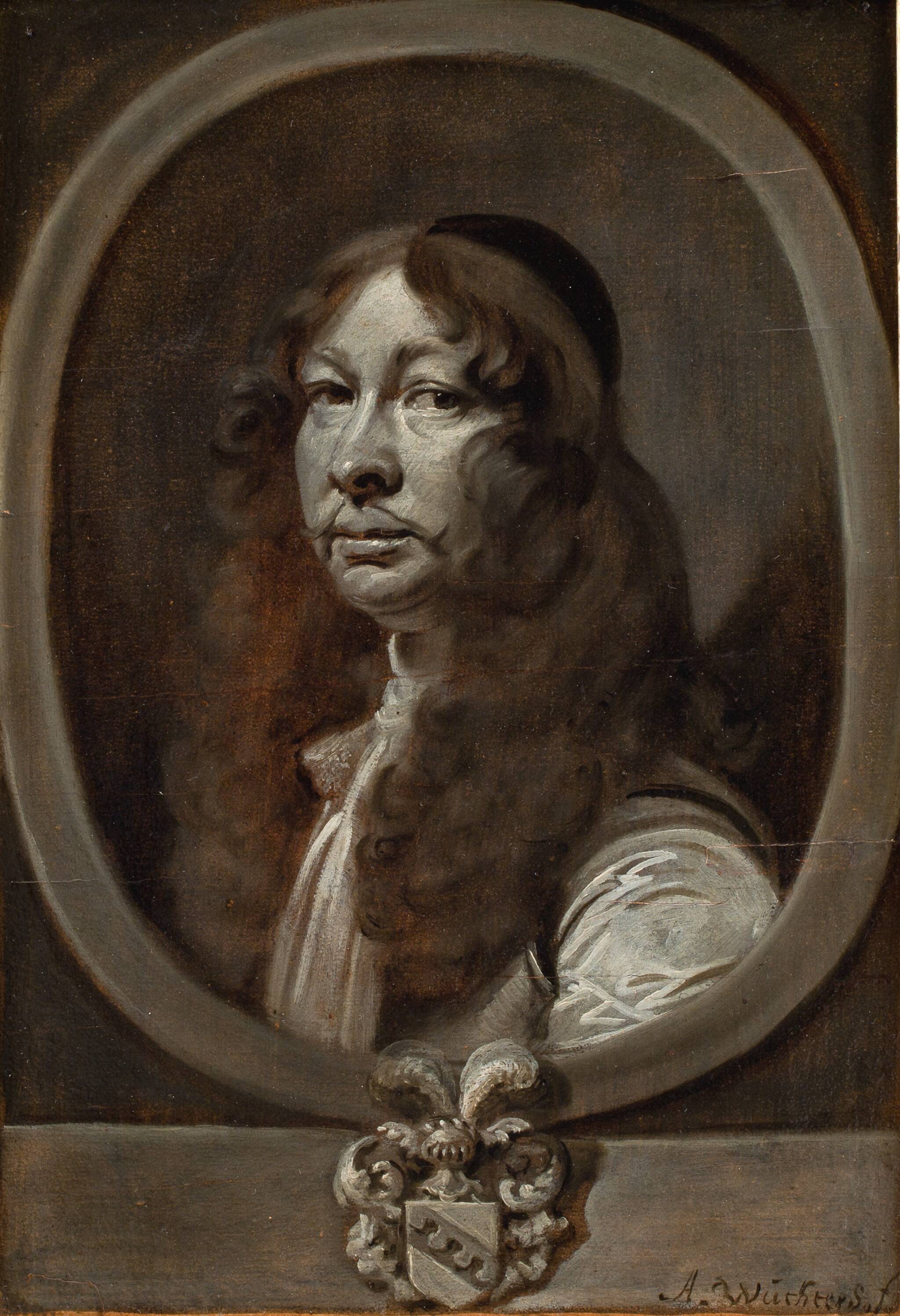 Heinrich von Delwig, svensk oberst, 1640 – 1682, Abraham Wuchters | SMK ...
