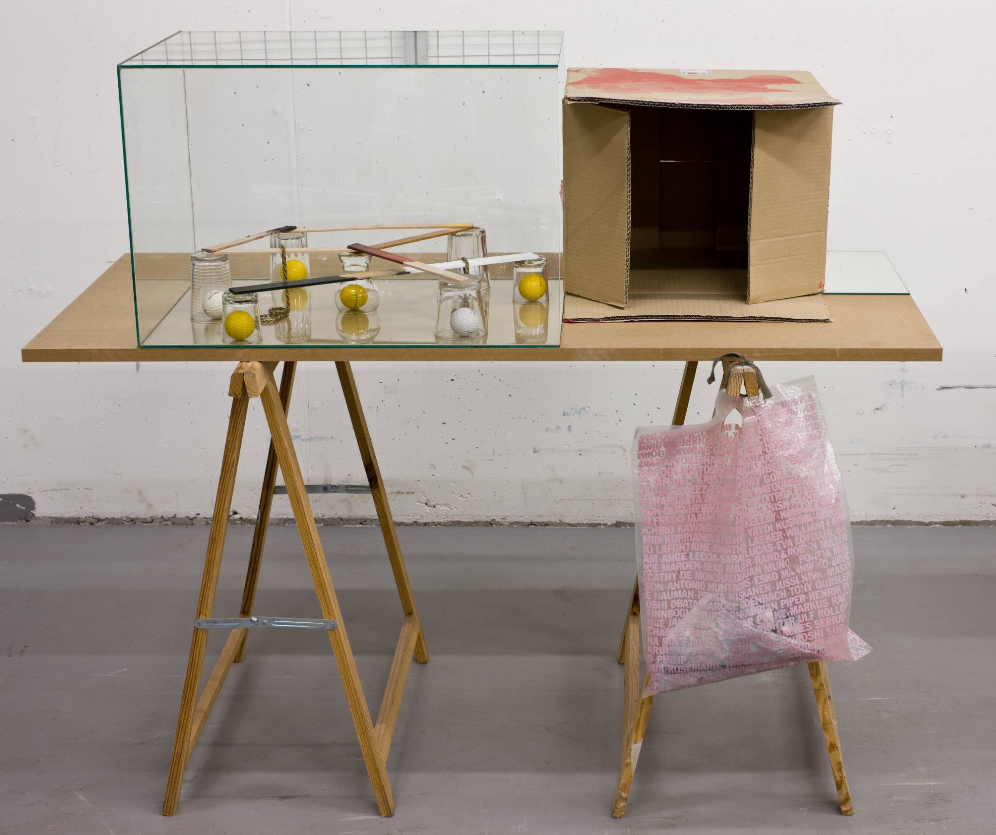 Double Room Construction. Model, 2009, Finn Reinbothe | SMK Open