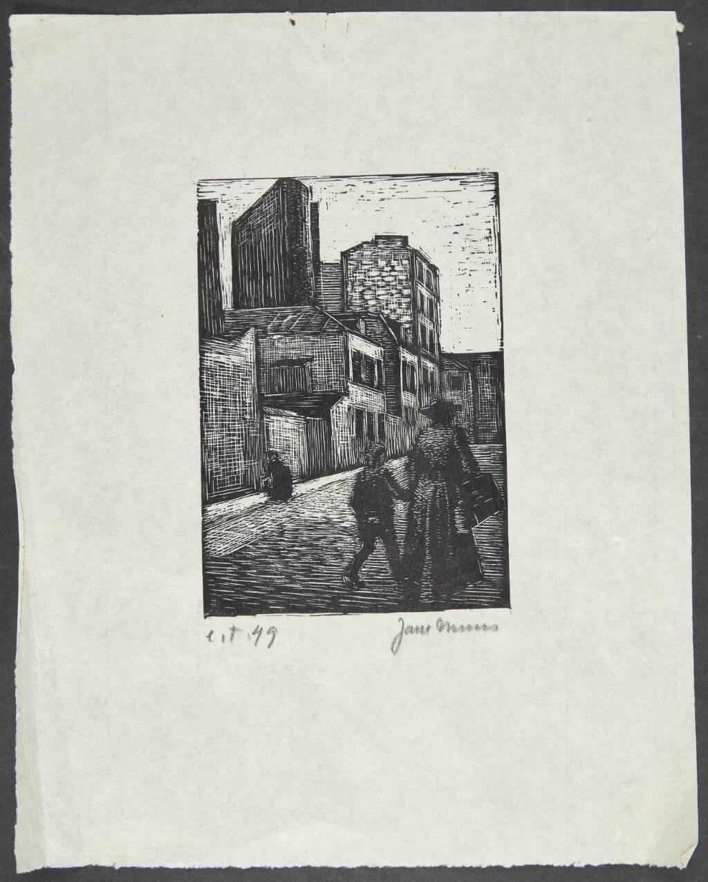 Illustration til Jules Romains: Paris. Pariserskildringer fra "De gode ...