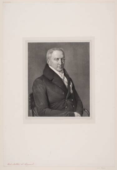 Jonas Collin, 1840, Edvard Fortling, J.V. Gertner | SMK Open