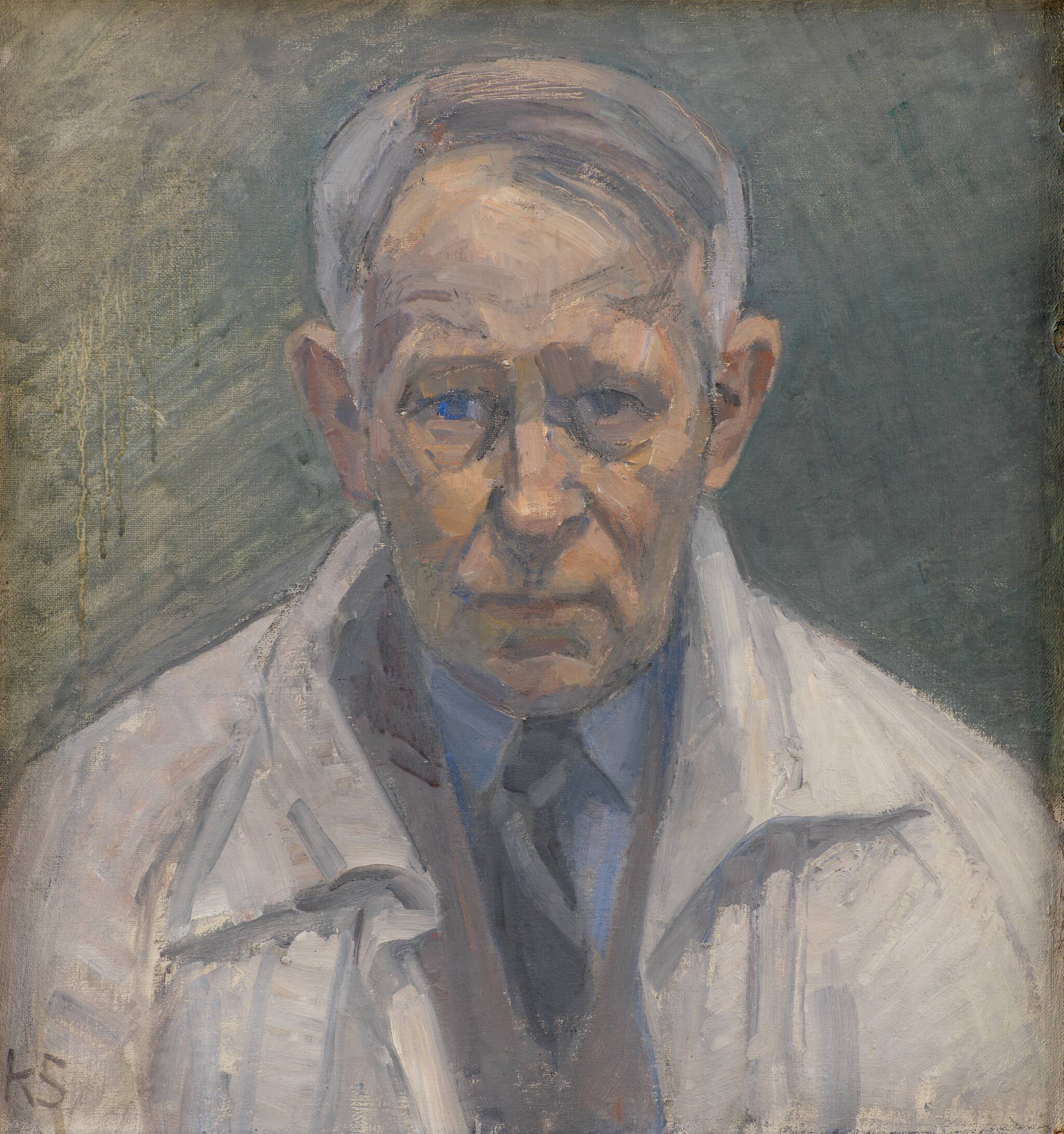 Selvportræt, 1936, Karl Schou | SMK Open