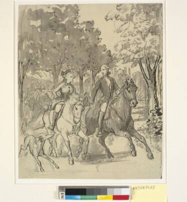 Caroline Mathilde, Christian VII's dronning, 1769, Jens Juel | SMK Open