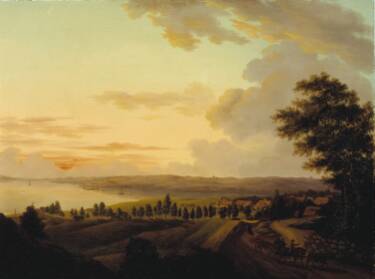 Landskab med stente, Møn, 1810, C.W. Eckersberg | SMK Open