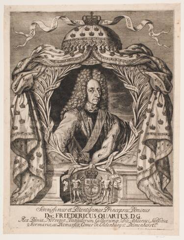 Portræt af kong Frederik IV som prins, 1693, Hyacinthe Rigaud | SMK Open