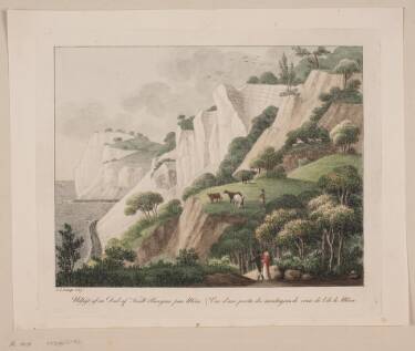 Landskab med stente, Møn, 1810, C.W. Eckersberg | SMK Open