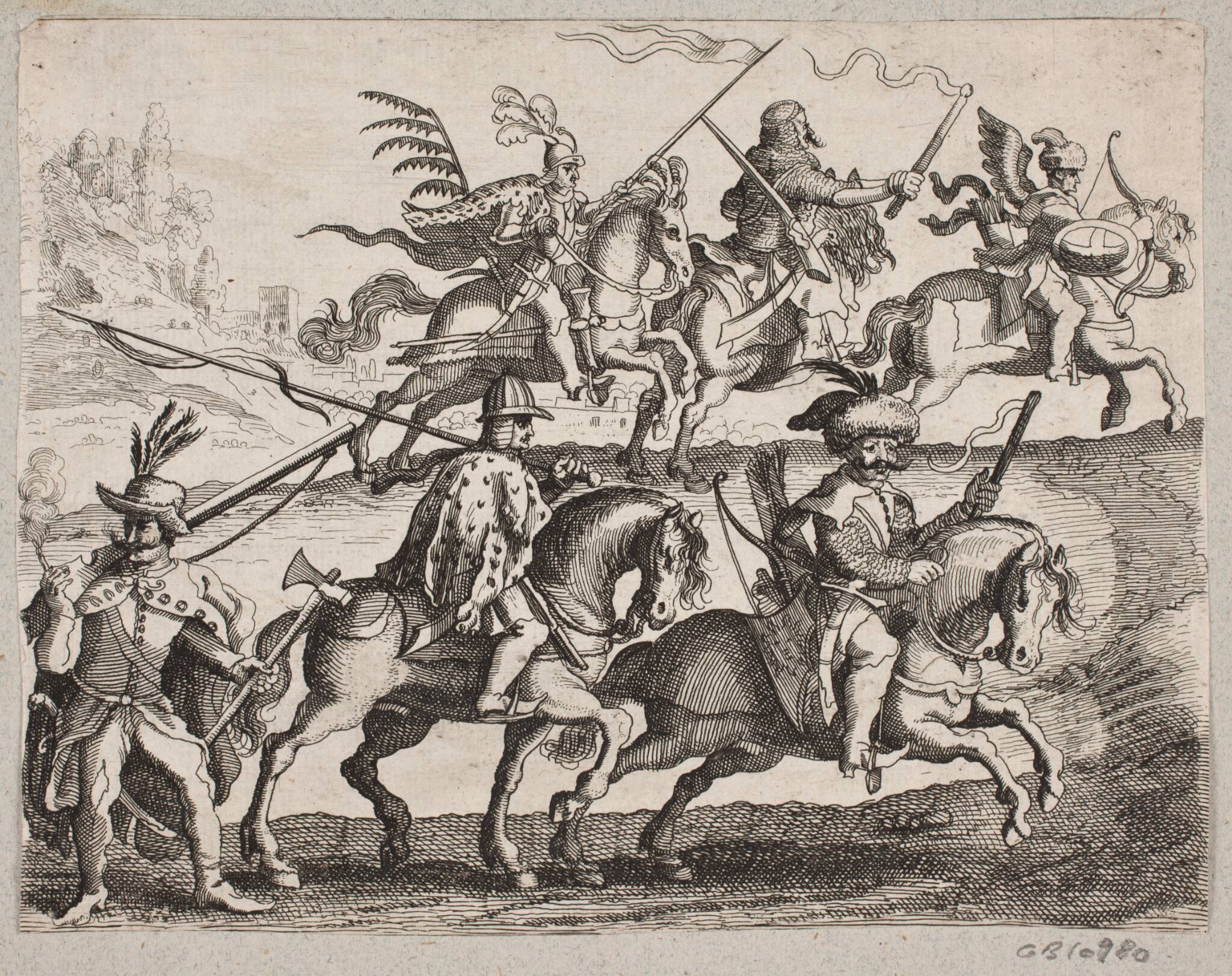 Polske ryttere, 1600 – 1700, Ubekendt dansk | SMK Open