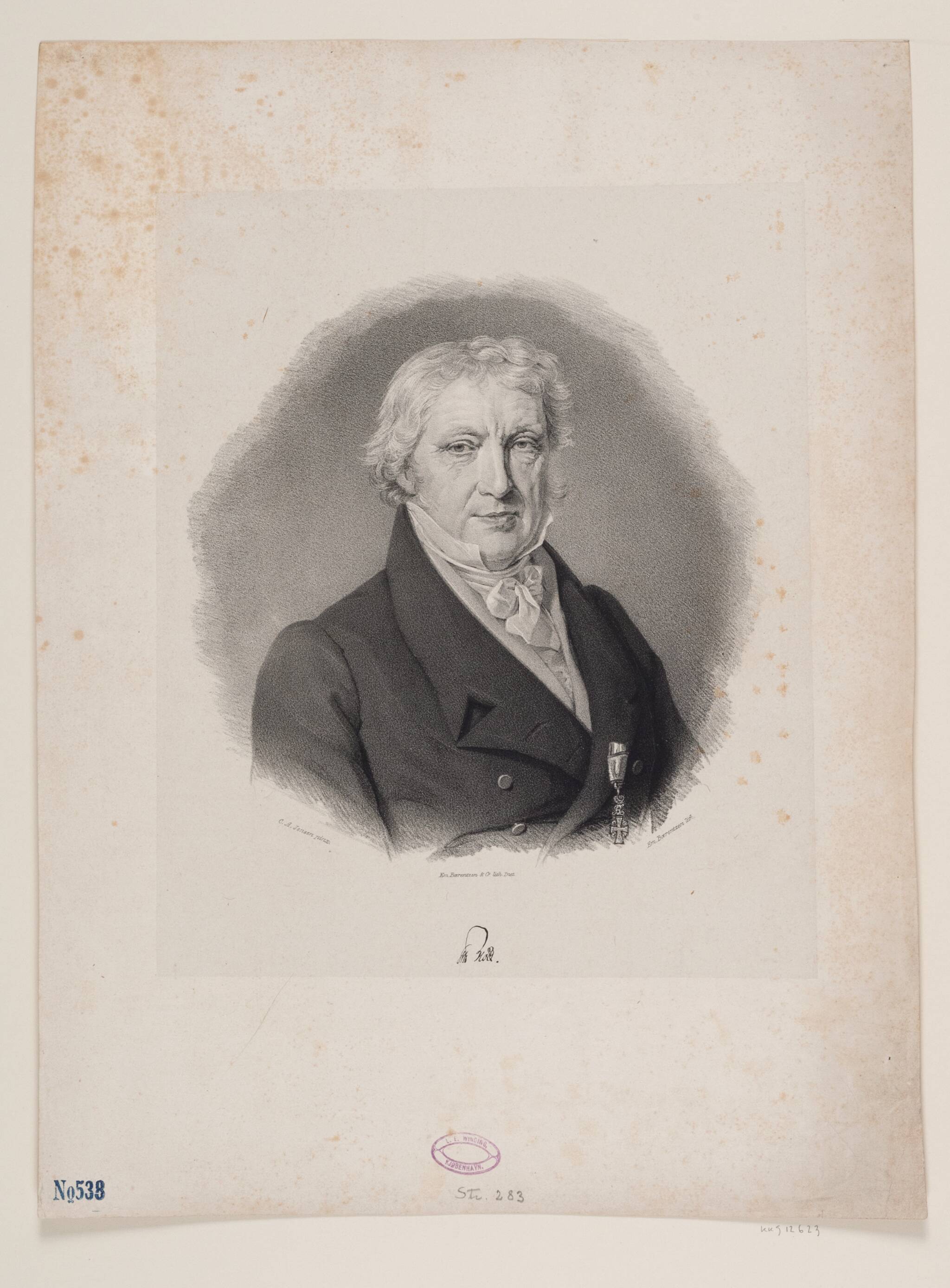 S.N.J. Bloch, 1840, Emil Ditlev Bærentzen, C.A. Jensen, Em. Bærentzen's ...