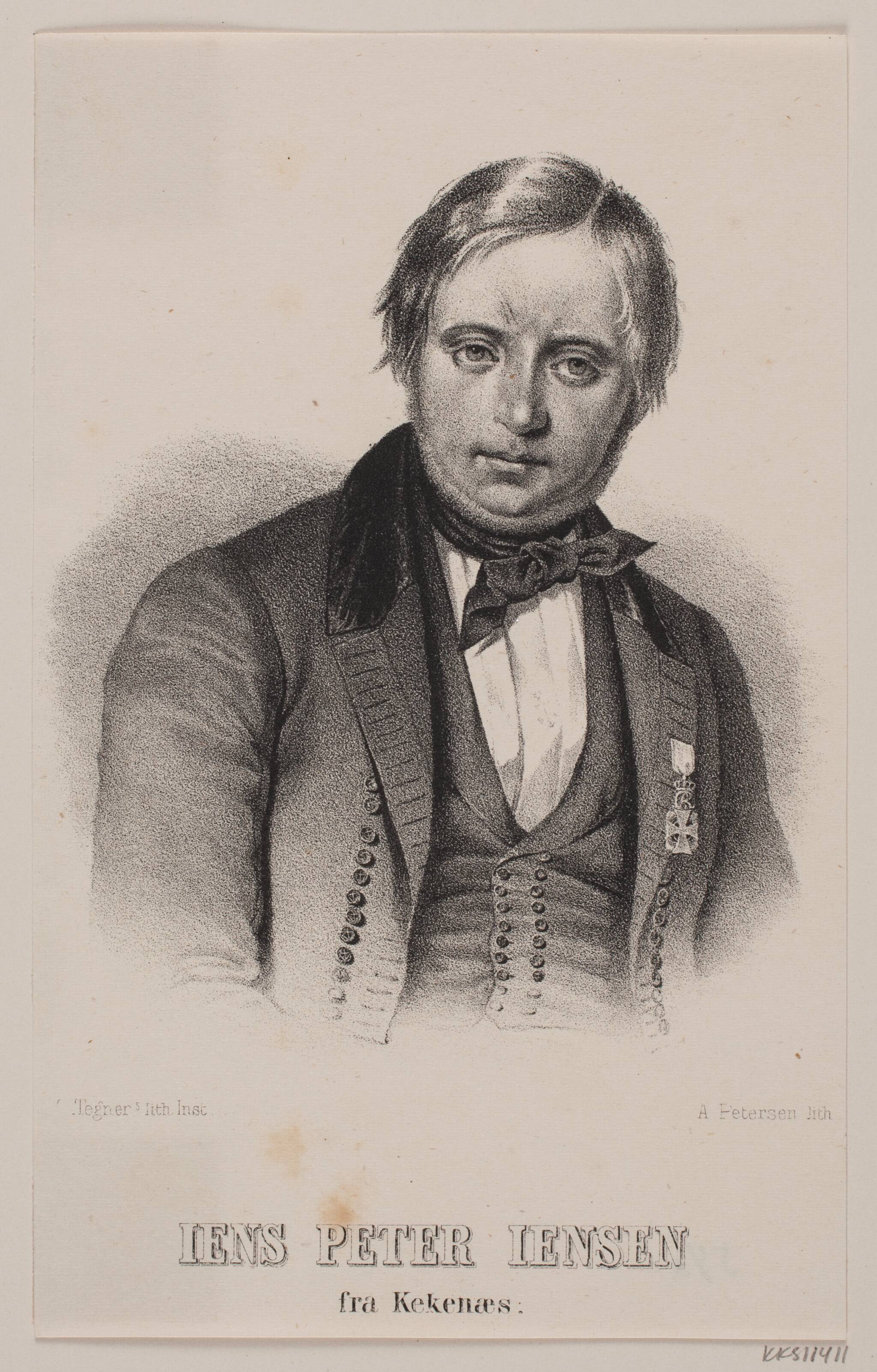 Jens Peter Jensen, 1813 – 1875, Andreas Martin Petersen, I.W. Tegner ...